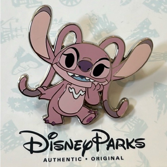 Disney | Accessories | Disney Parks Stitch Friend Angel Pin From Lilo ...